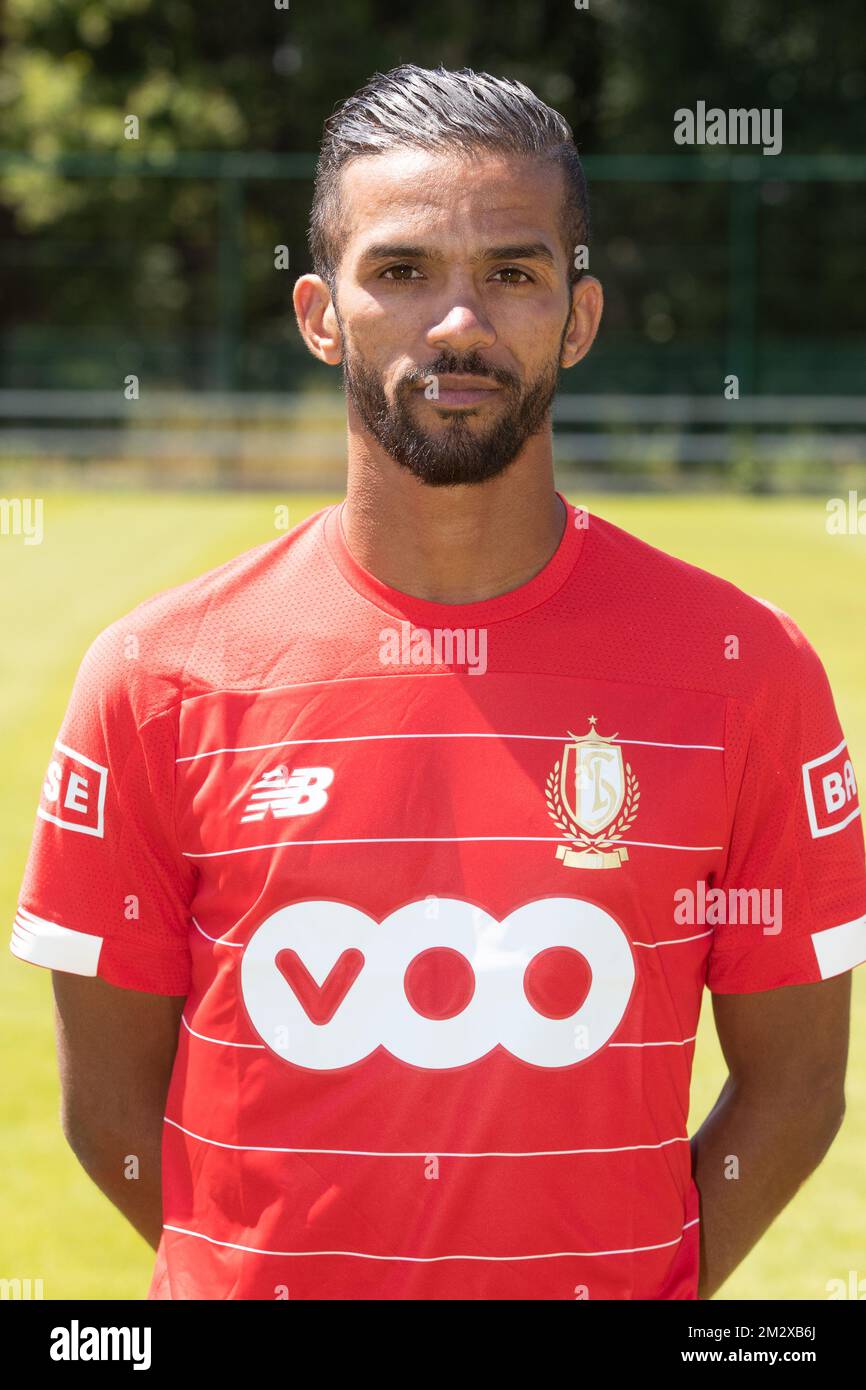 Standard's Mehdi Carcela poses for photographer, in marge of 2019-2020 ...