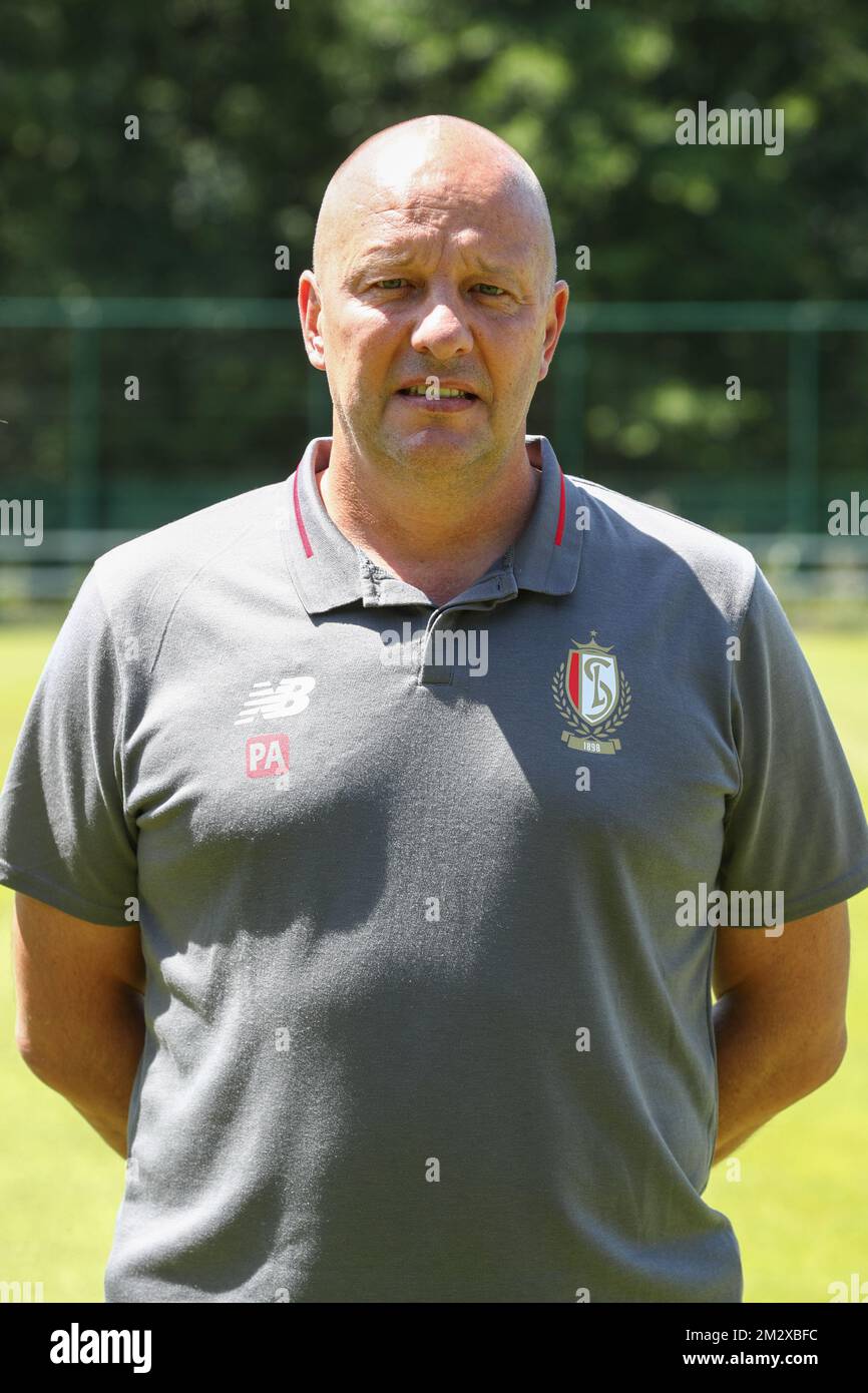 Standard's video analyst Patrick Asselman poses for photographer, in ...