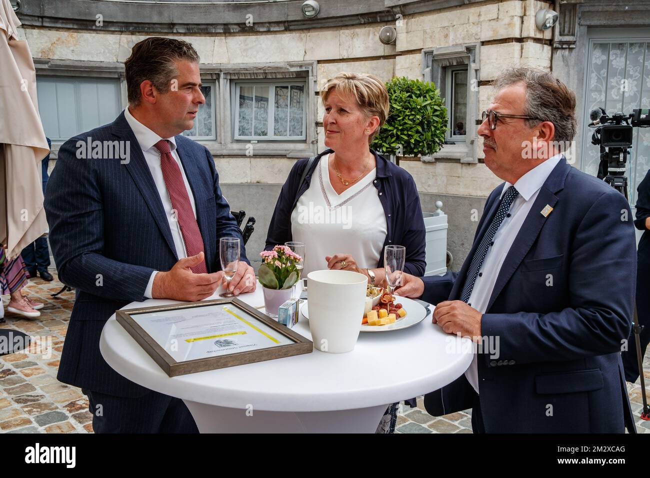 Illustration picture shows the award ceremony for the 'Vlaamse ...