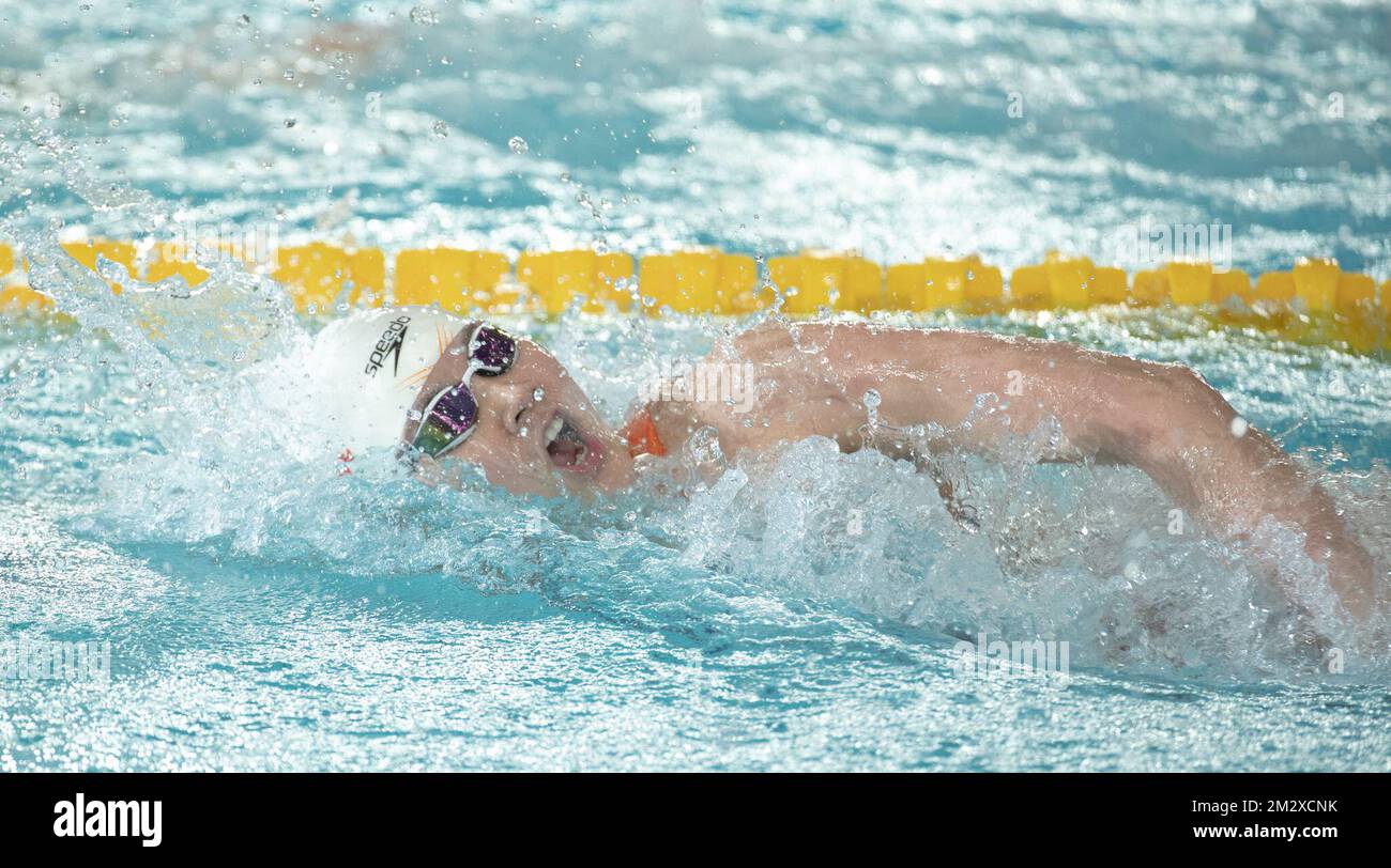 Melbourne, Australia. 14th Dec, 2022. Liu Yaxin of China competes ...