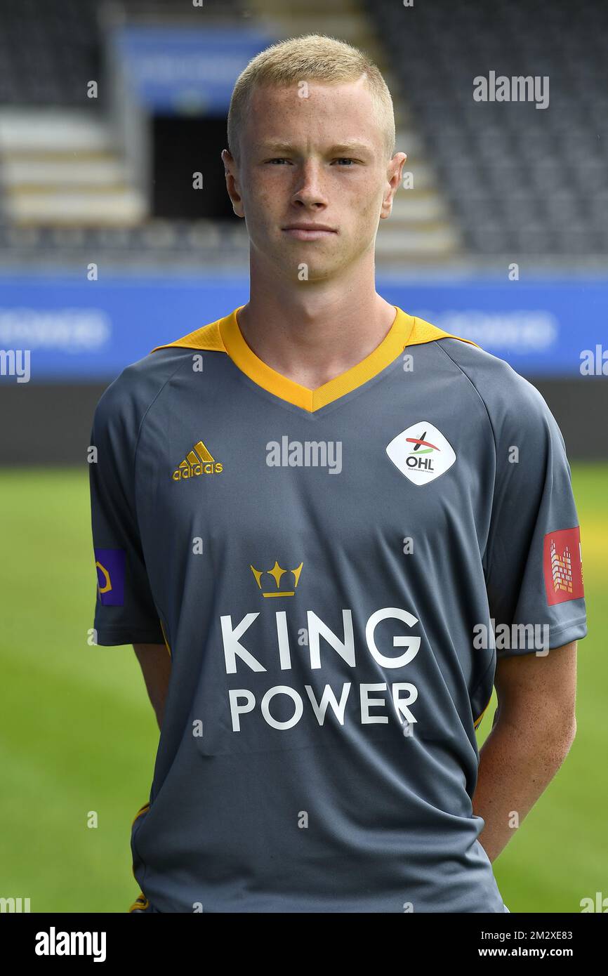 OHL' Louis Patris poses for the photographer at the 2019-2020 ...