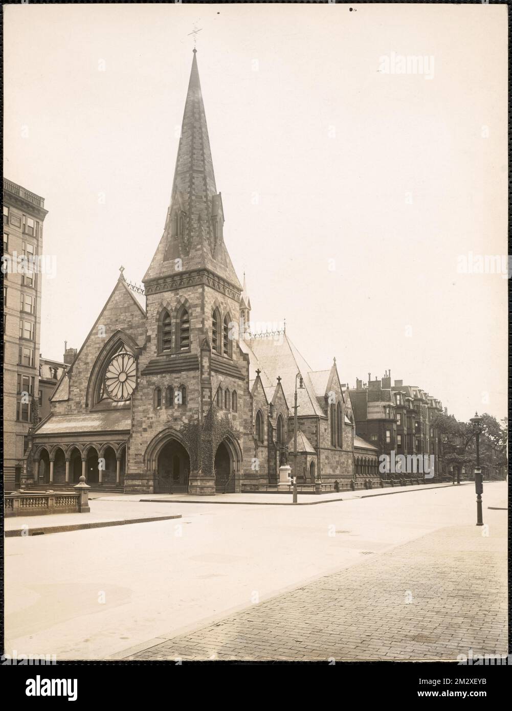 First Church in Boston at Berkeley Street and Marlborough Street ...