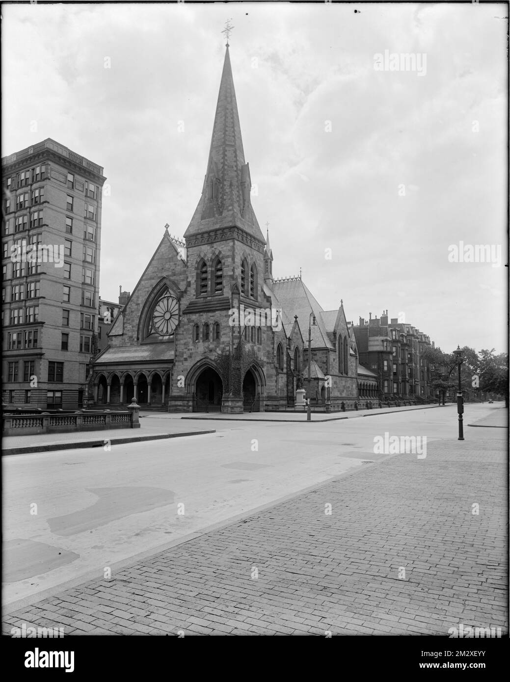 First Church in Boston at Berkeley Street and Marlborough Street ...