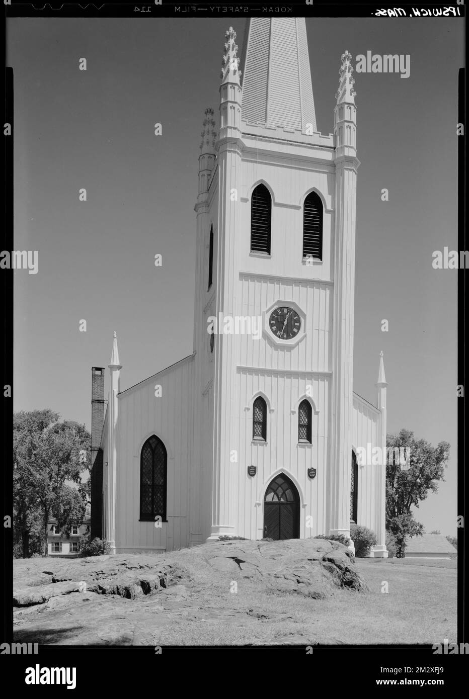 First Church in Ipswich, Mass., summer , Architecture, Churches, First ...