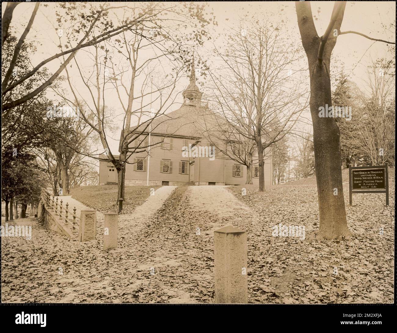 First Church in Hingham, Mass., 'Old Ship' , Churches, First Parish ...
