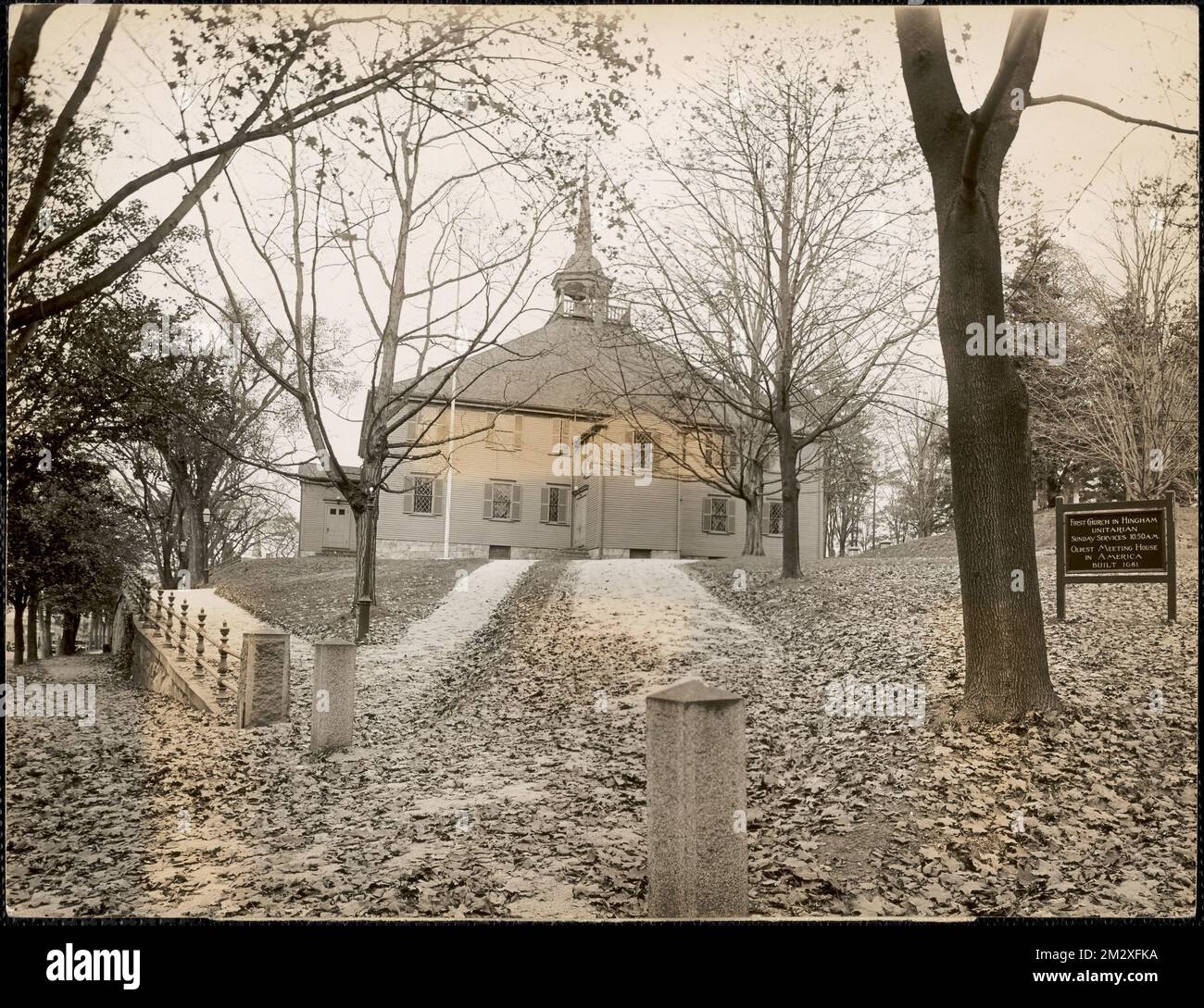 First Church in Hingham, Mass., 'Old Ship' , Churches, First Parish ...