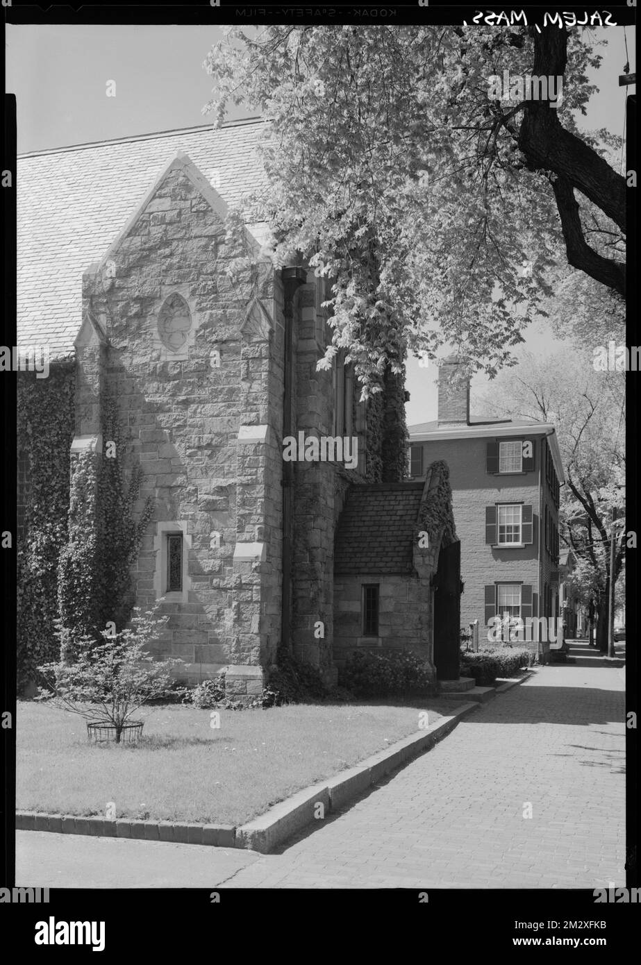 First Church exterior , Architecture, Churches. Samuel Chamberlain ...