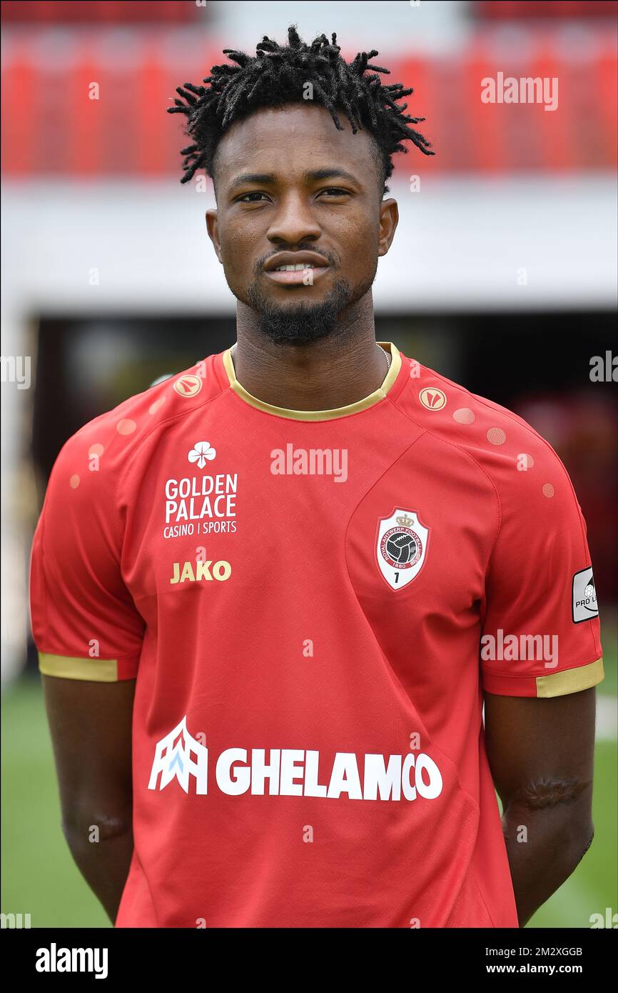 Antwerp's Junior Pius poses for photographer, in marge of 2019-2020 ...