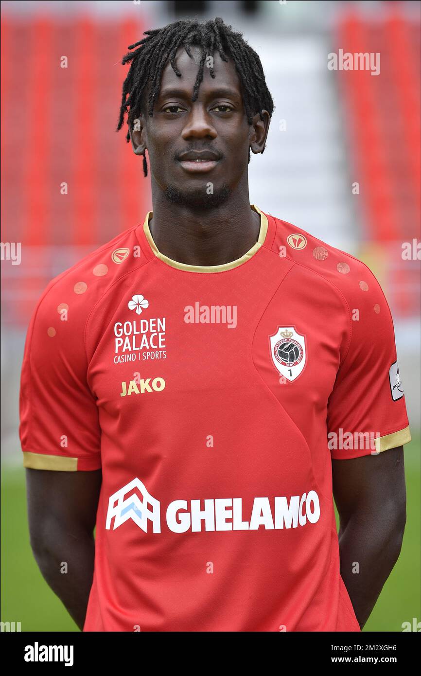 Antwerp's Amara Baby poses for photographer, in marge of 2019-2020 ...