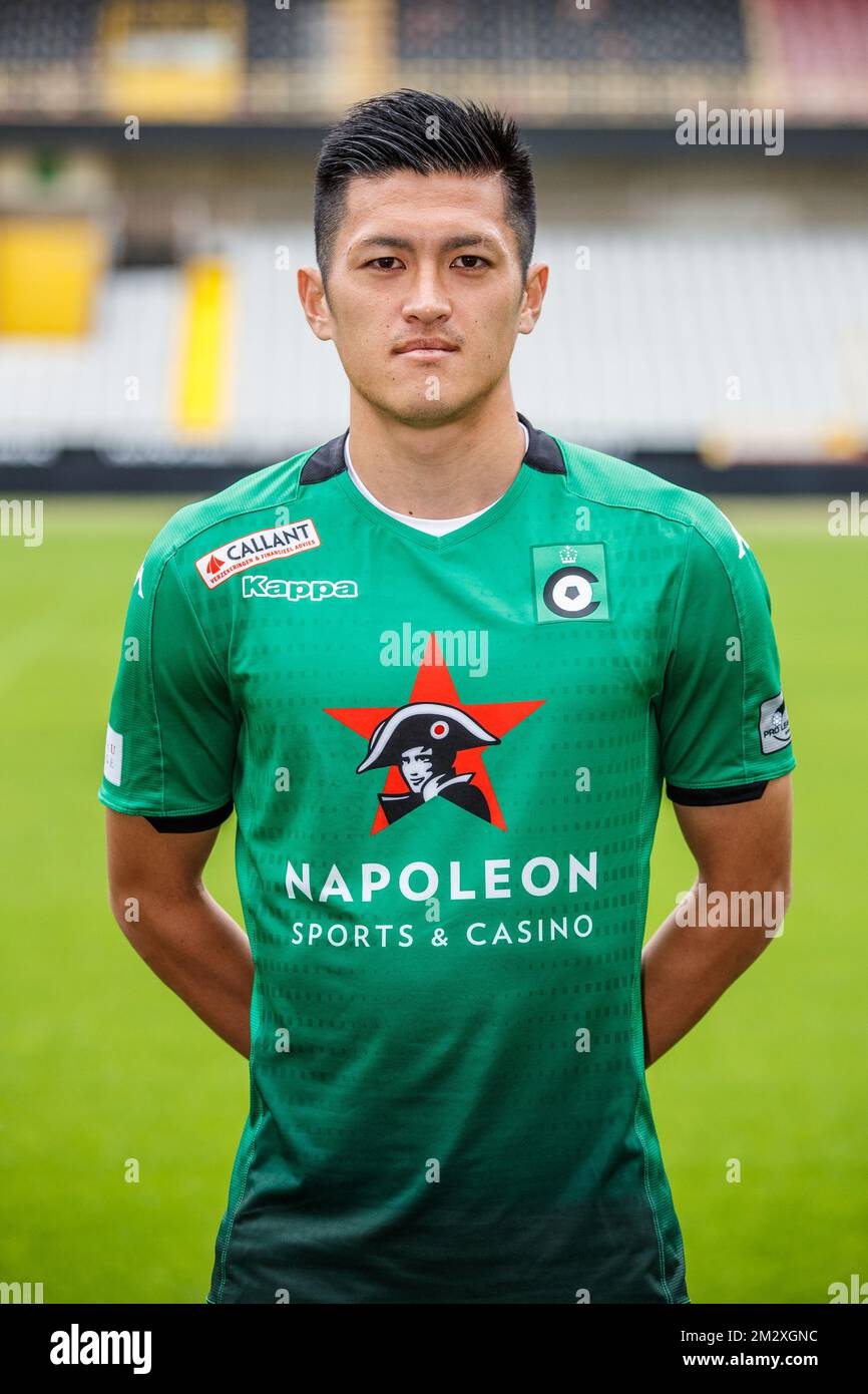 Cercle's Naomichi Ueda poses for photographer, at the 2019-2020 photoshoot of Belgian Jupiler ...
