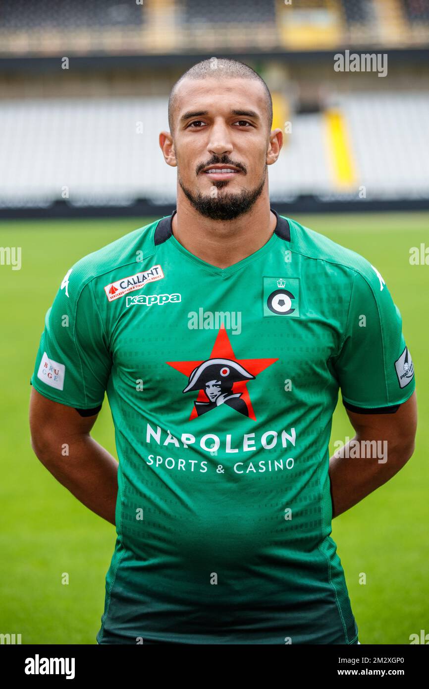 Cercle's Idriss Saadi poses for photographer, at the 2019-2020 ...