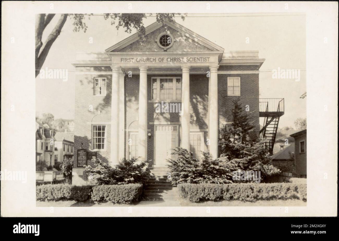 First Church of Christ, Scientist. 18 Cary Ave, Chelsea, Mass ...