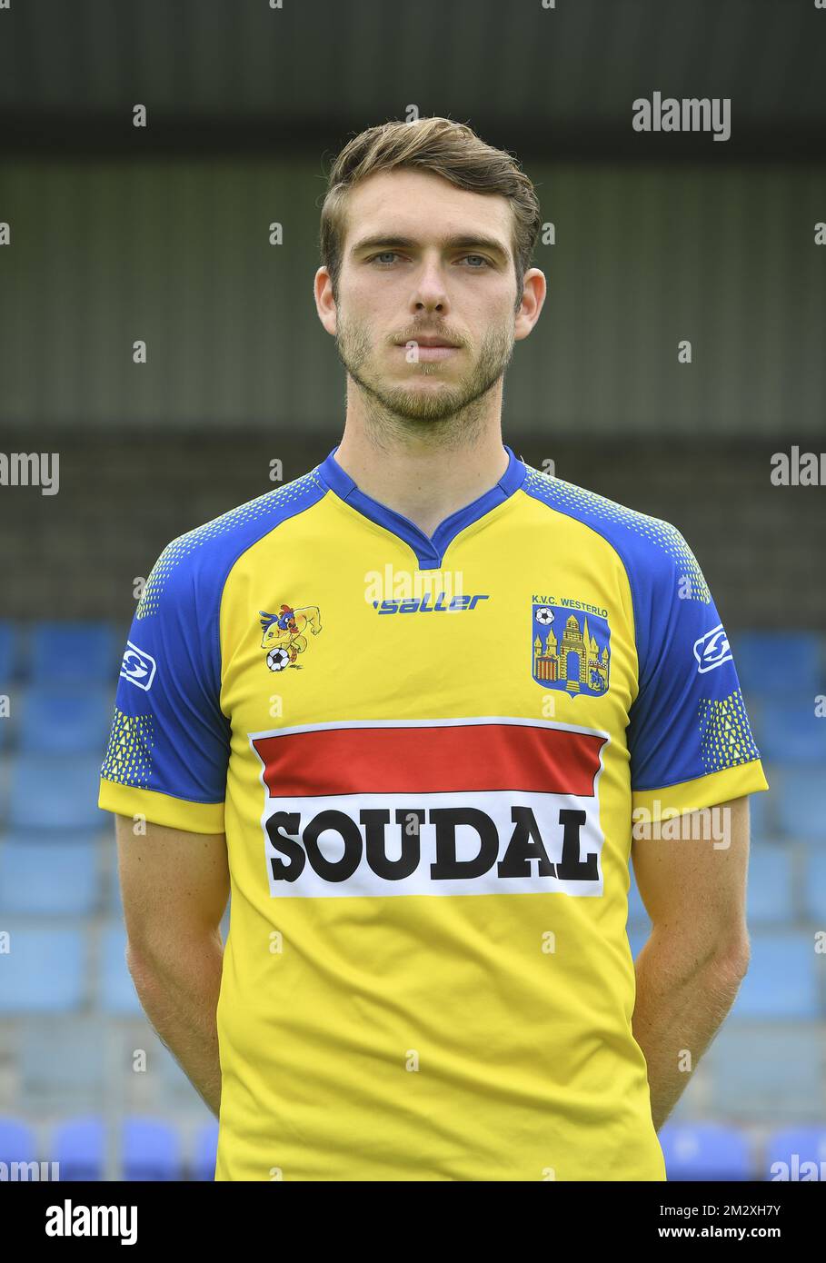 Westerlo's Bryan Van den Bogaert poses for photographer at the 2019 ...