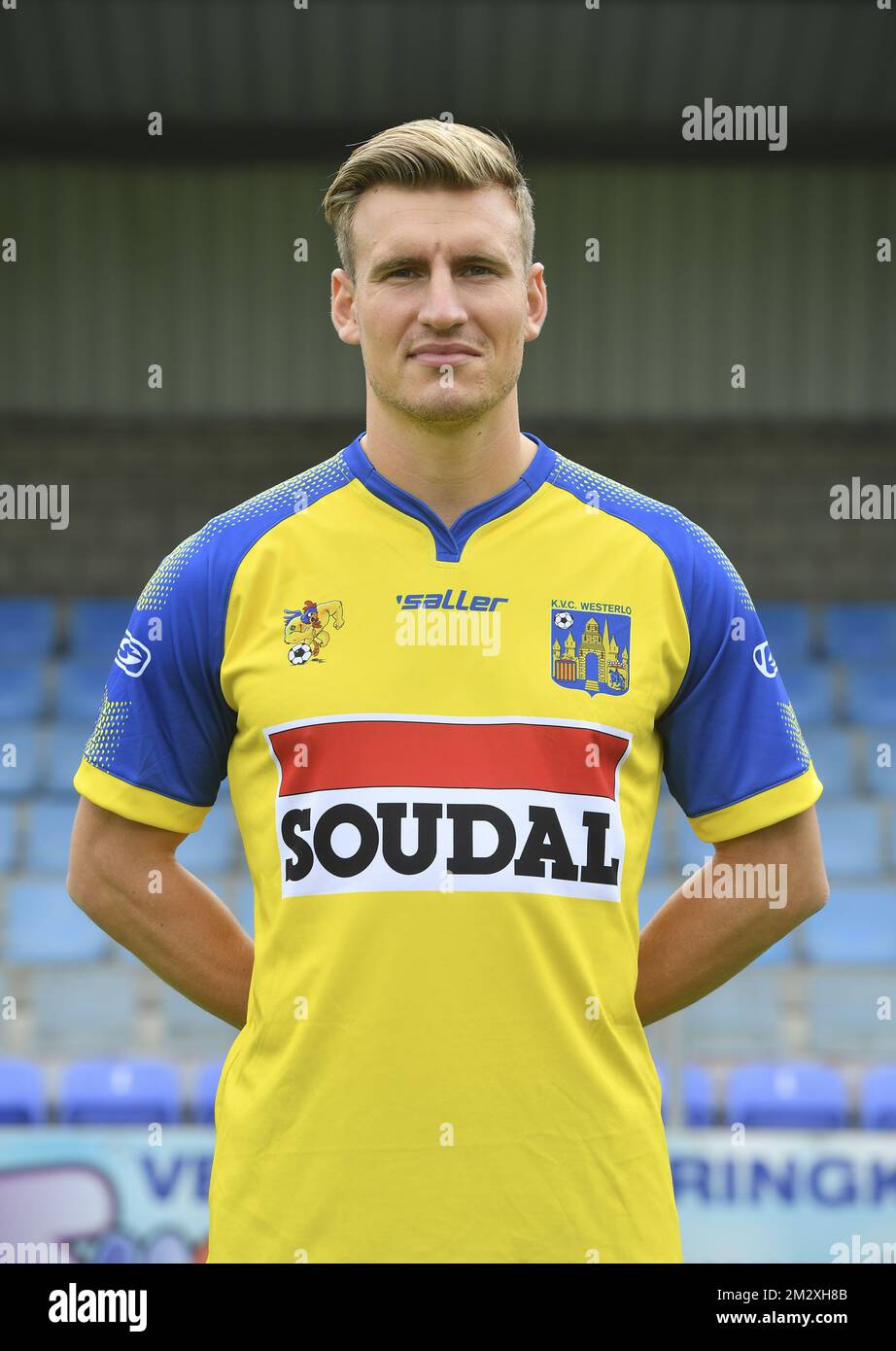 Westerlo Christoffer Remmer poses for photographer at the 2019-2020 ...