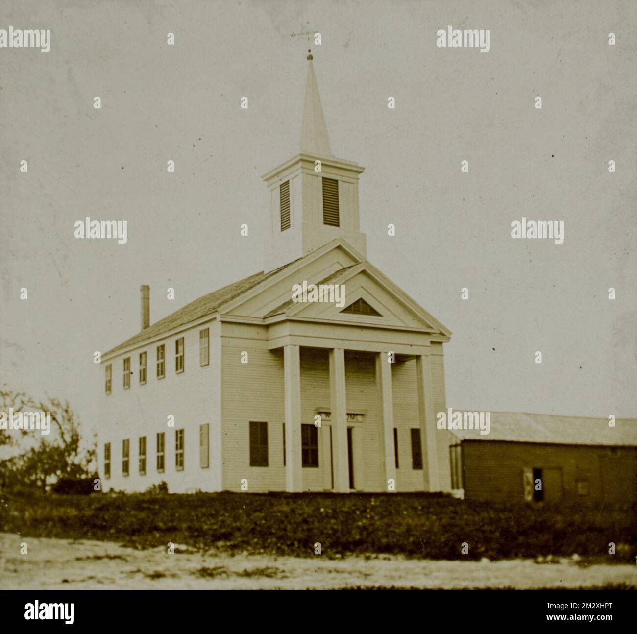 First Congregational Meeting House , Congregational churches Stock ...