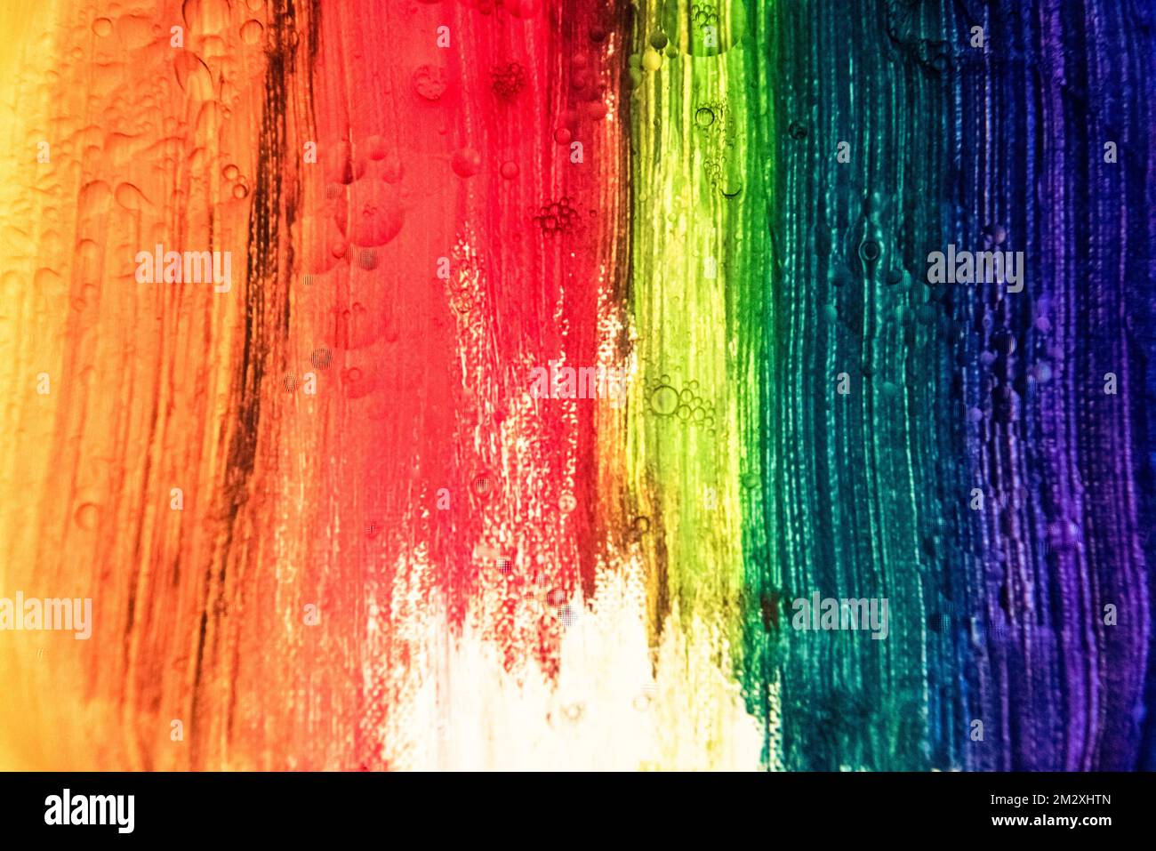 A colorful abstract illustration with watercolor texture, can be used ...