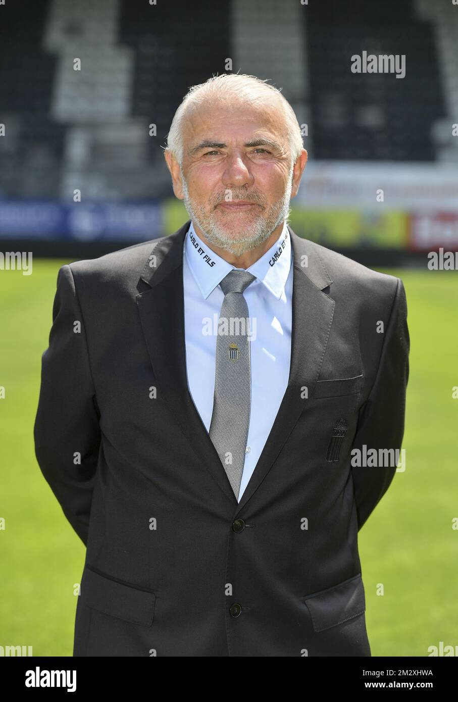 Charleroi's CS Mario Notaro poses for photographer, at the 2019-2020 ...