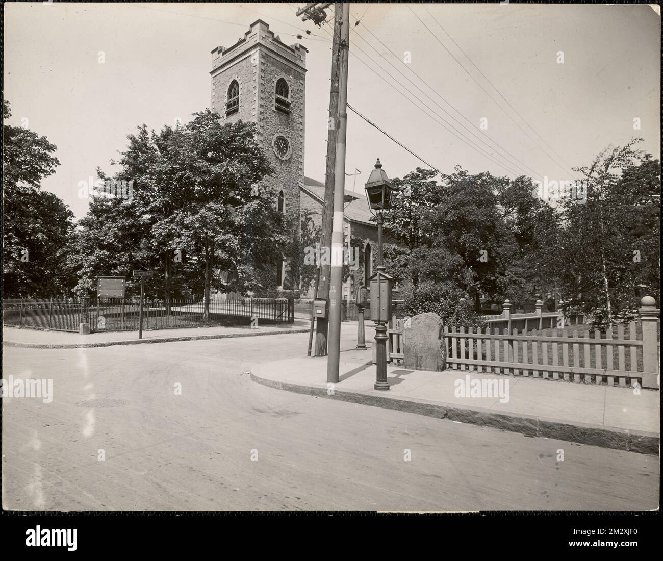 First Congregational Society (Unitarian church), corner of Centre ...
