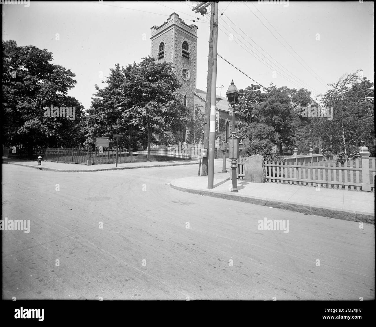 First Congregational Society (Unitarian church), corner of Centre ...