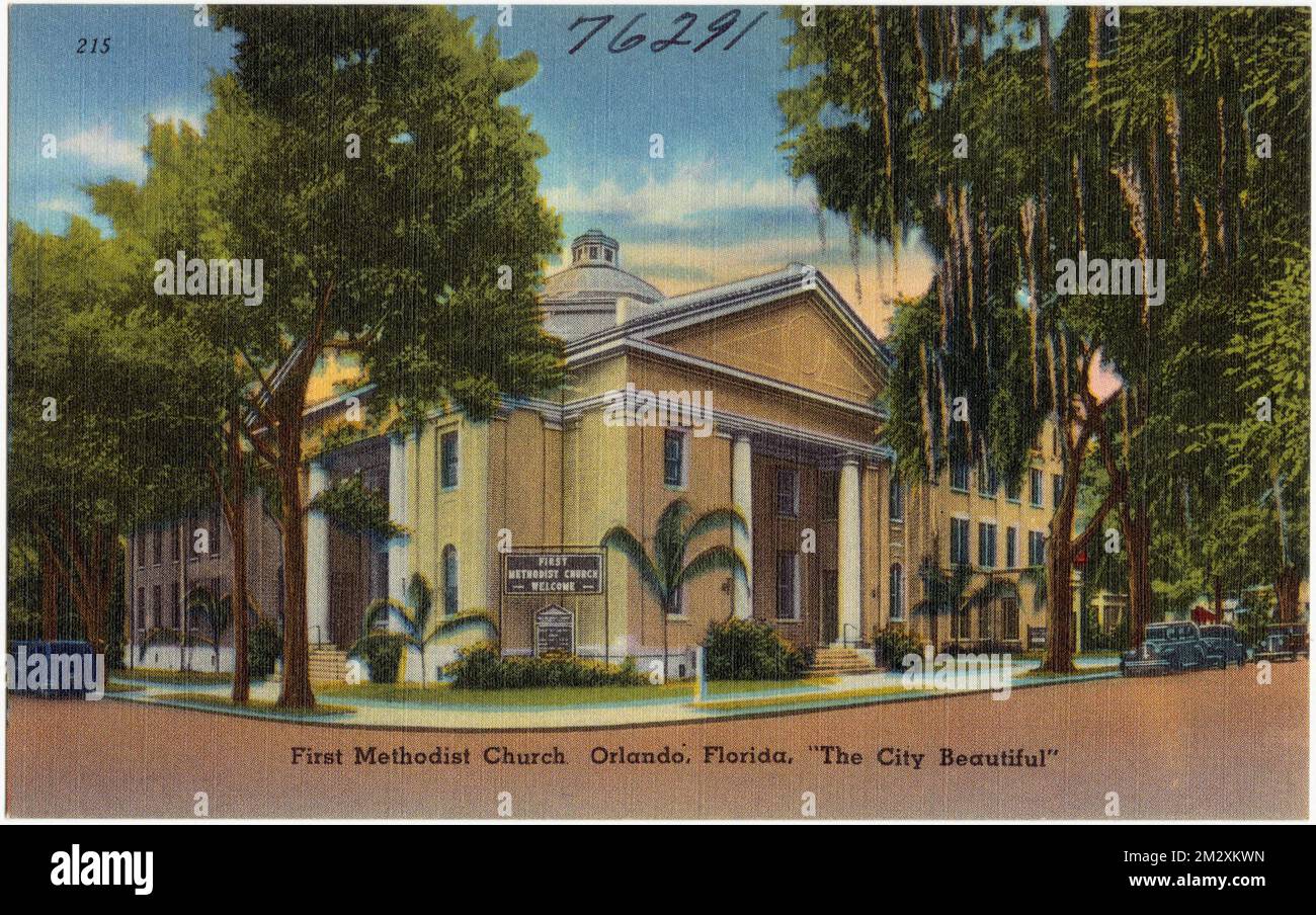 First Methodist Church, Orlando, Florida, 'the city beautiful ...