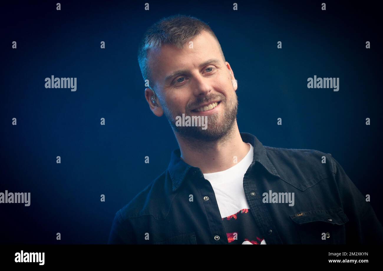 Singer Tourist LeMC (Johannes Faes) performs at the first day of the ...