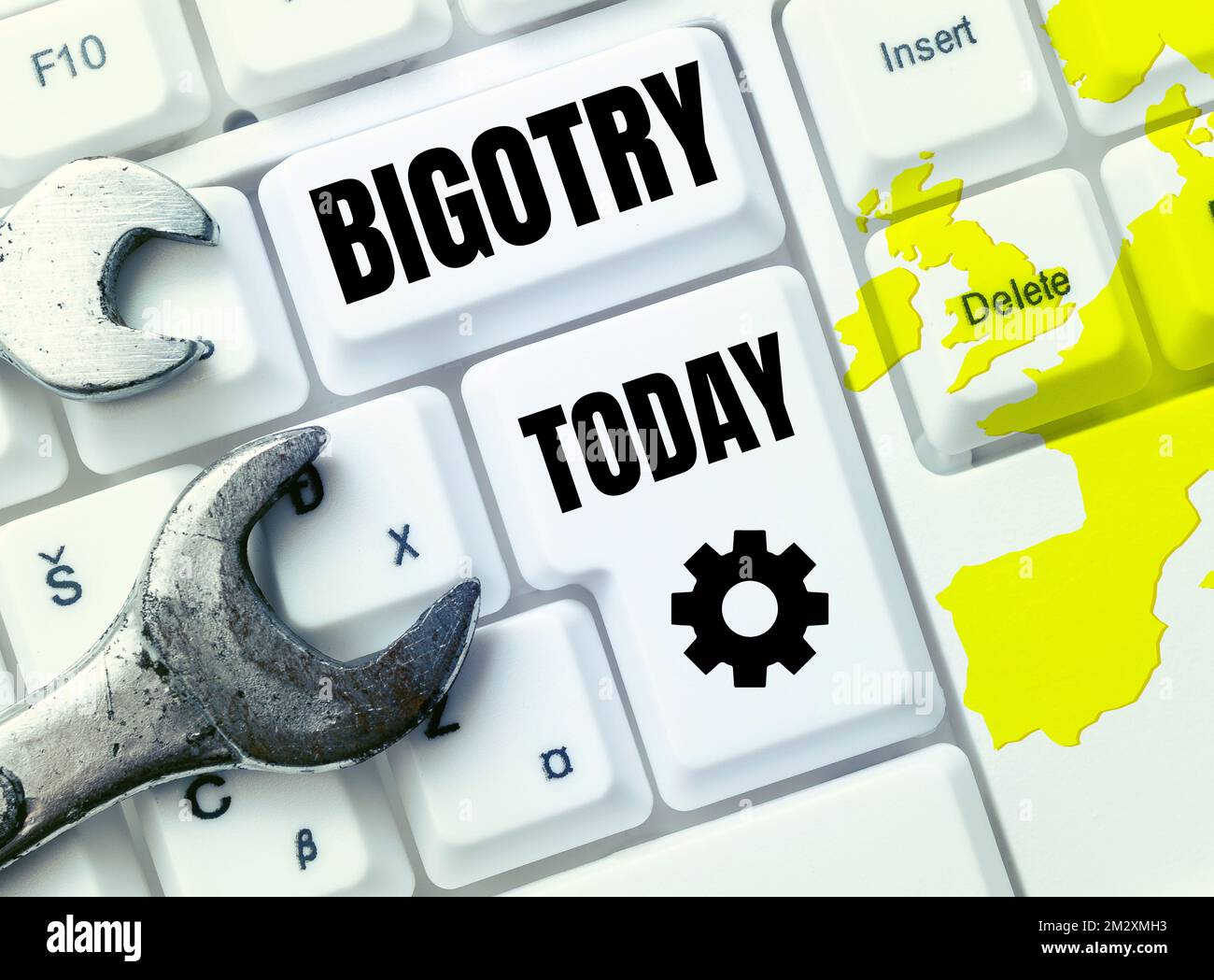 Conceptual display Bigotry. Business showcase obstinate or intolerant ...