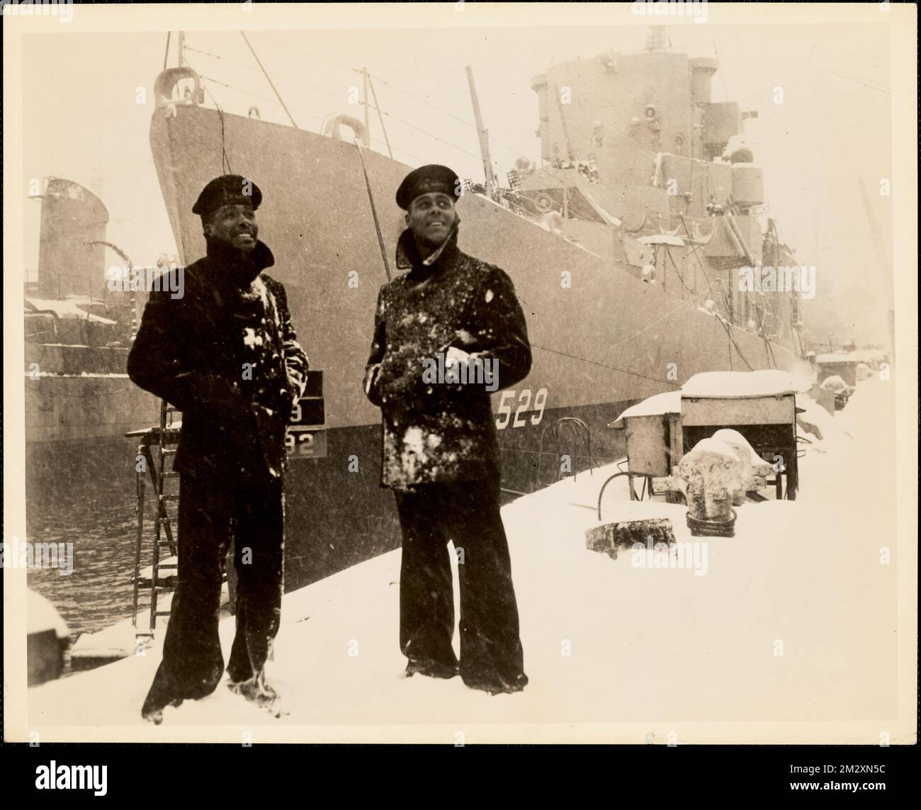 First Predominately Negro Ship Commissioned USS Mason , Sailors ...