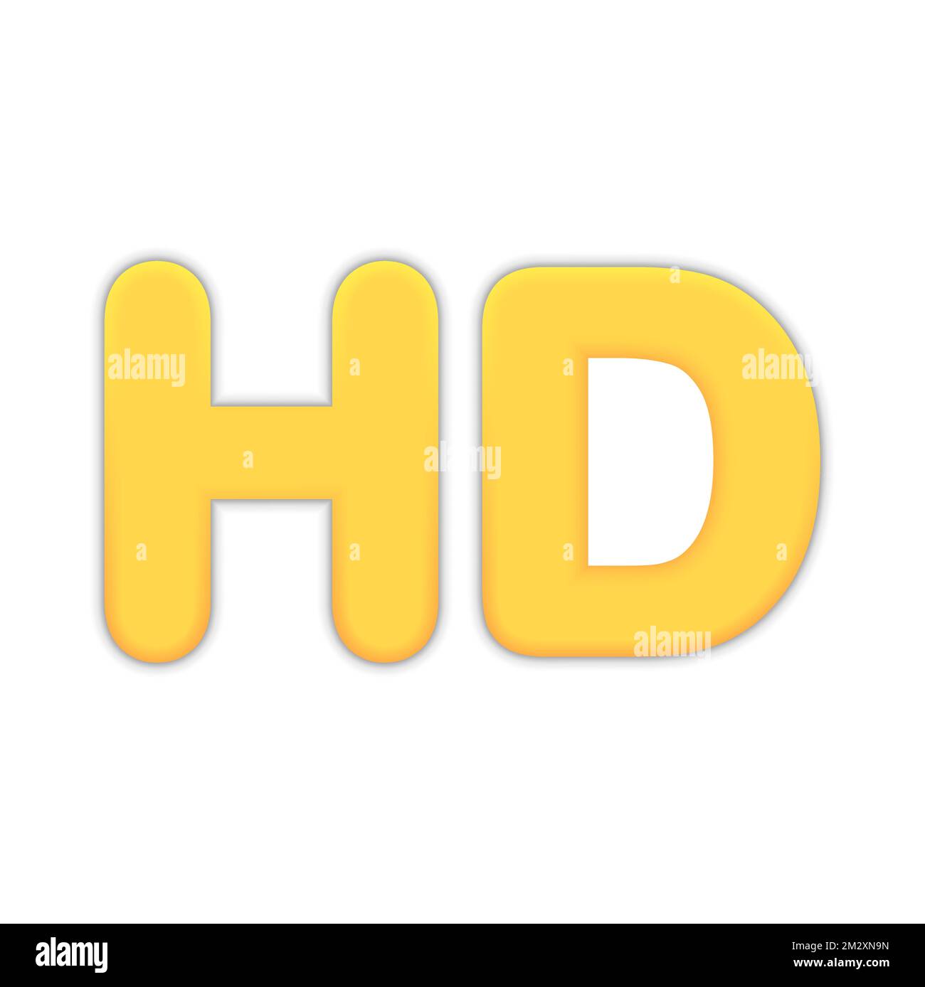 HD 3d icon vector symbol sign. Eps 10 Stock Vector Image & Art - Alamy