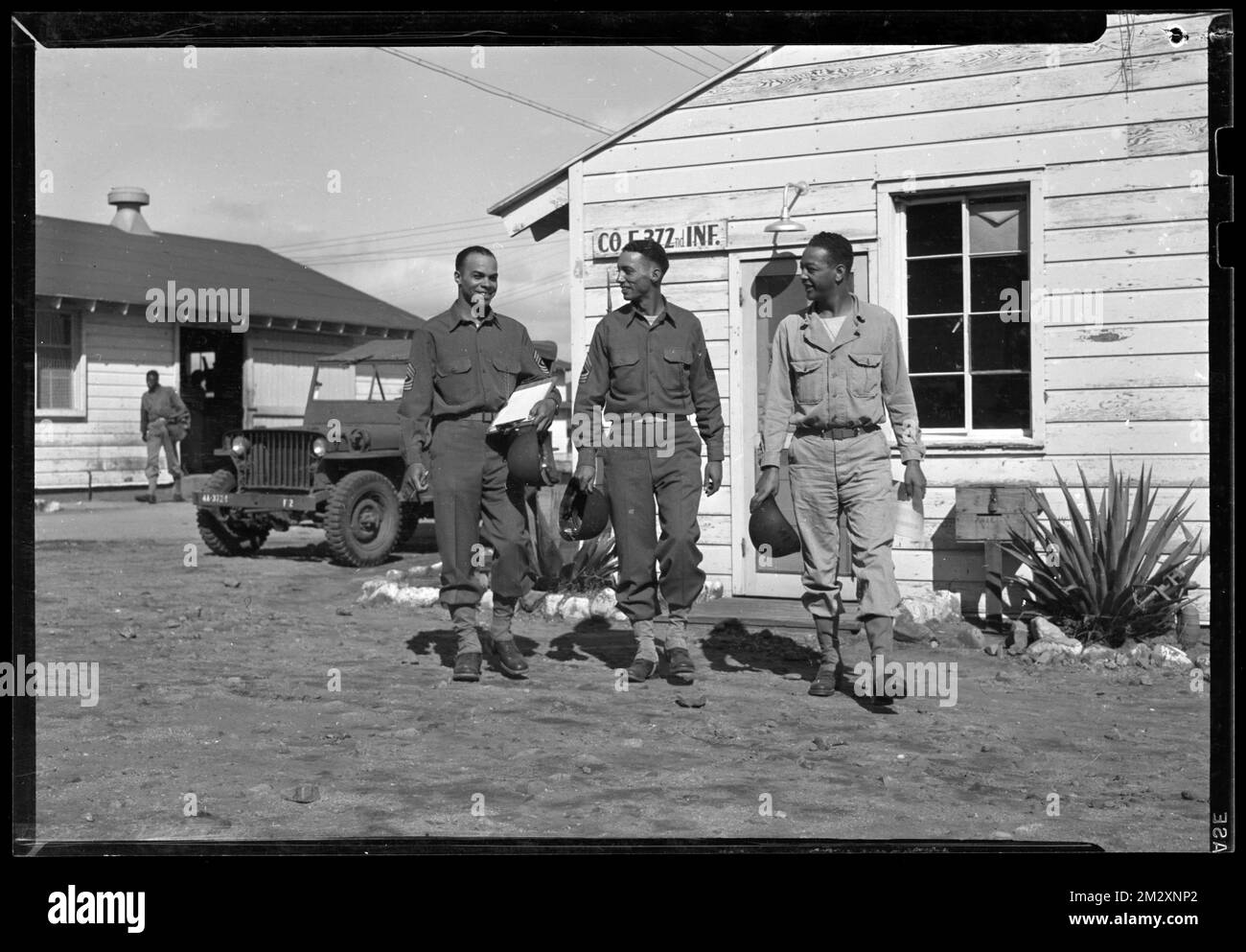 First sergeants 372nd Infantry , Military officers, United States. Army ...