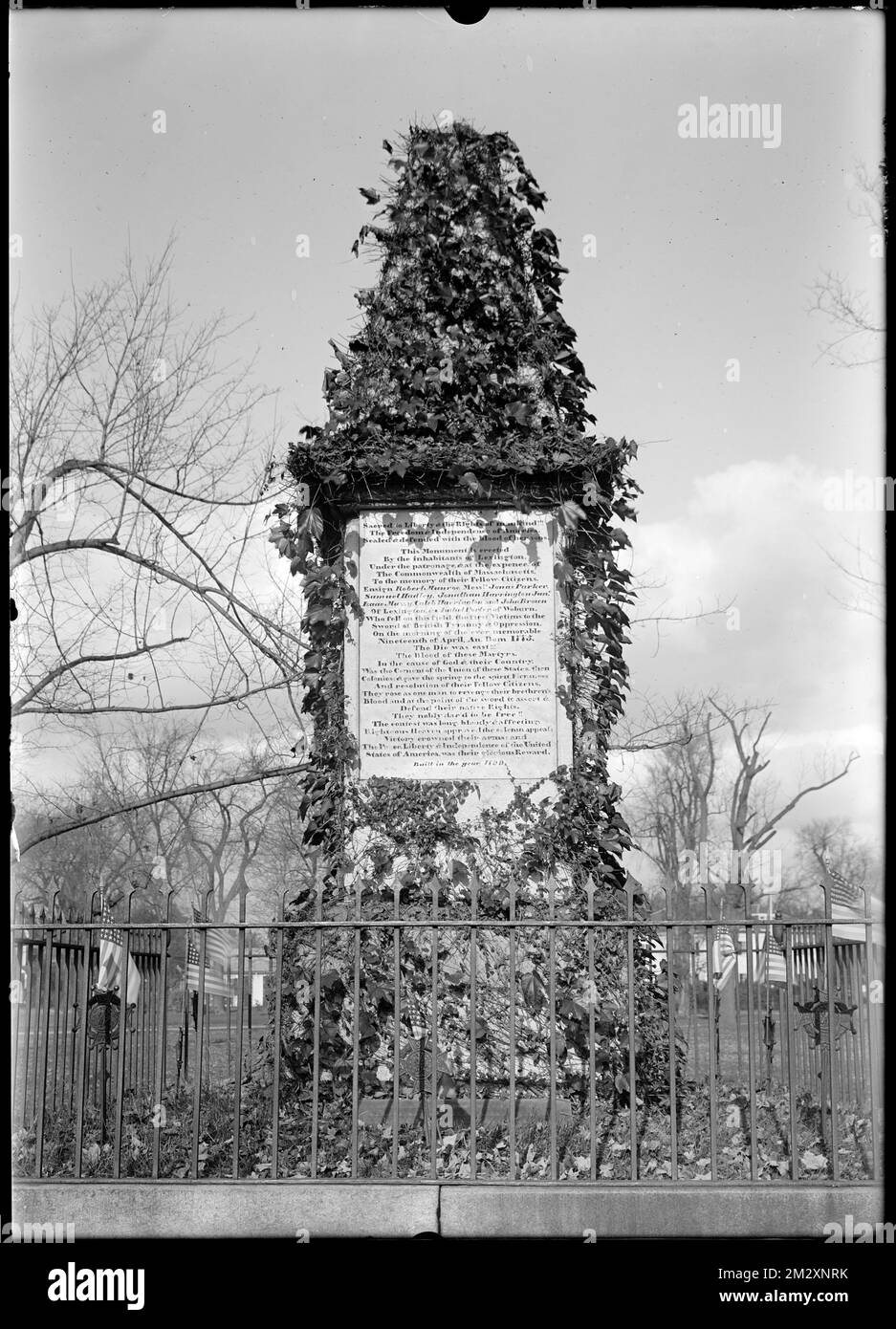 First Revolutionary Monument, Lexington, Mass. , Monuments & memorials ...
