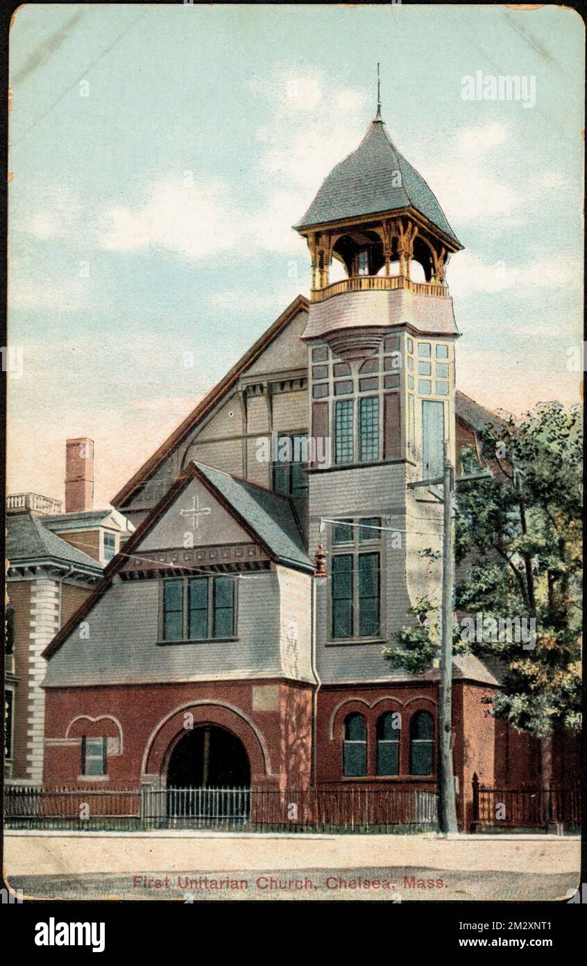 First Unitarian Church, Chelsea, Mass. , Churches, Unitarian Church ...
