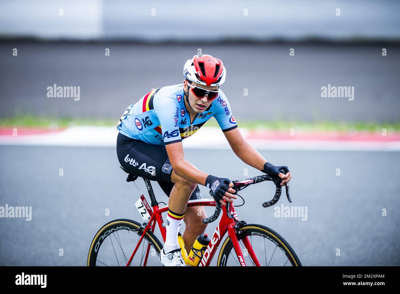 Belgian Kobe Goossens of Lotto Soudal pictured in action during the ...