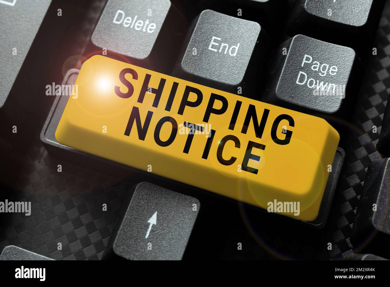 Conceptual display Shipping Notice. Internet Concept ships considered ...