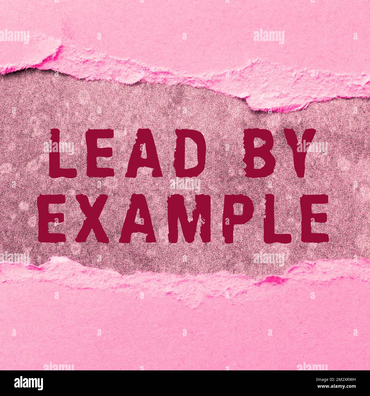 Handwriting text Lead By Example. Business idea Be a mentor leader ...