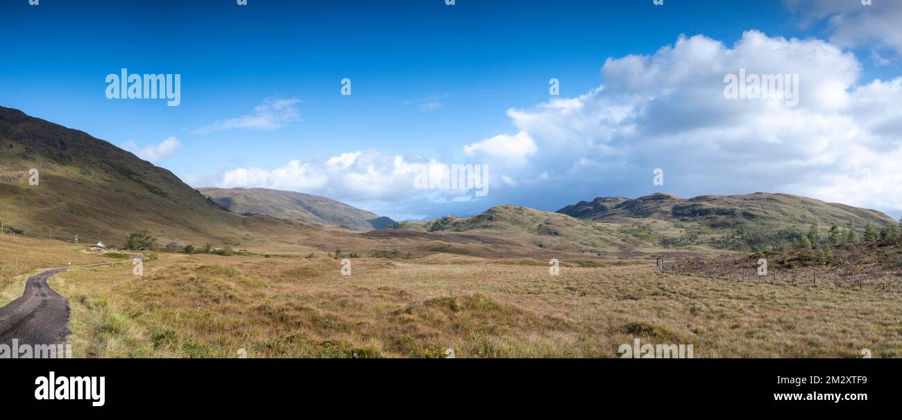 Typical landscape in the Highlands, Scotland, Great Britain Stock Photo ...