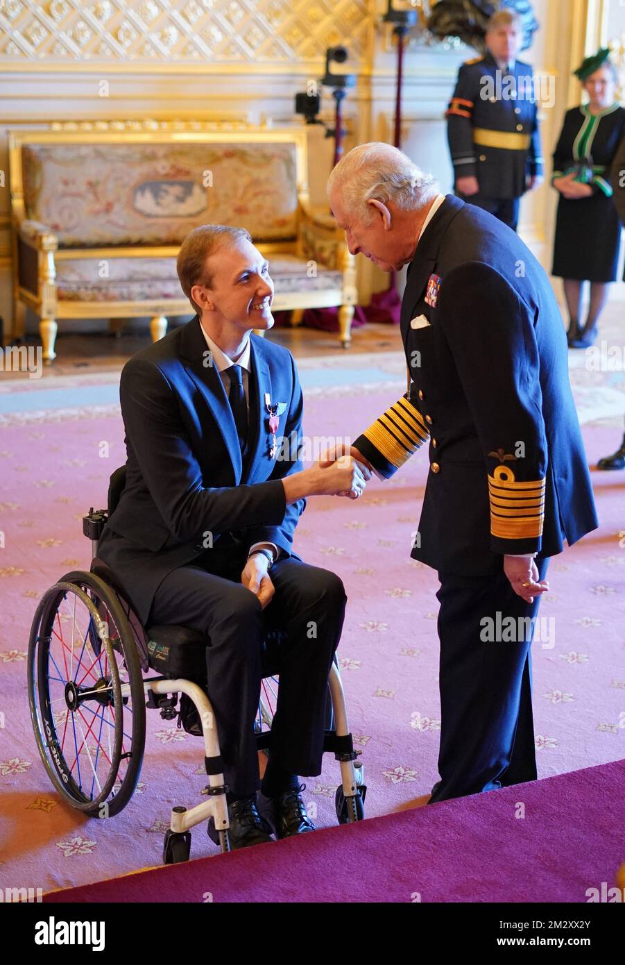 Mr. Piers Gilliver, from Gloucester, is made a Member of the Order of ...