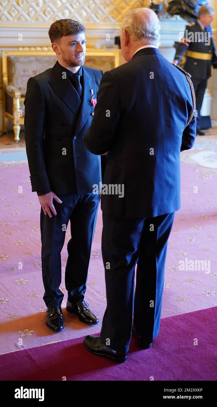 Mr. Matthew Lee, from London, is made a Member of the Order of the ...