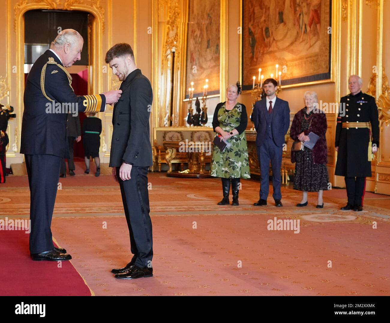 Mr. Matthew Lee, from London, is made a Member of the Order of the ...