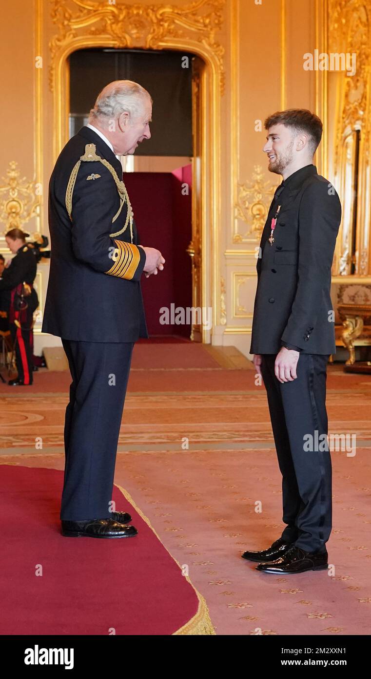 Mr. Matthew Lee, from London, is made a Member of the Order of the ...
