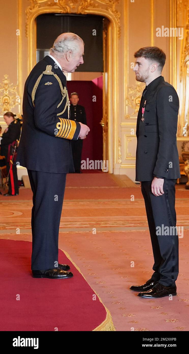 Mr. Matthew Lee, from London, is made a Member of the Order of the ...