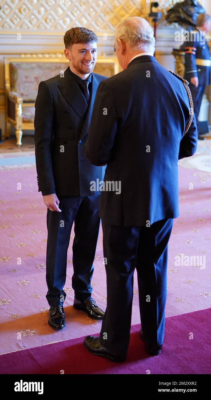 Mr. Matthew Lee, from London, is made a Member of the Order of the ...