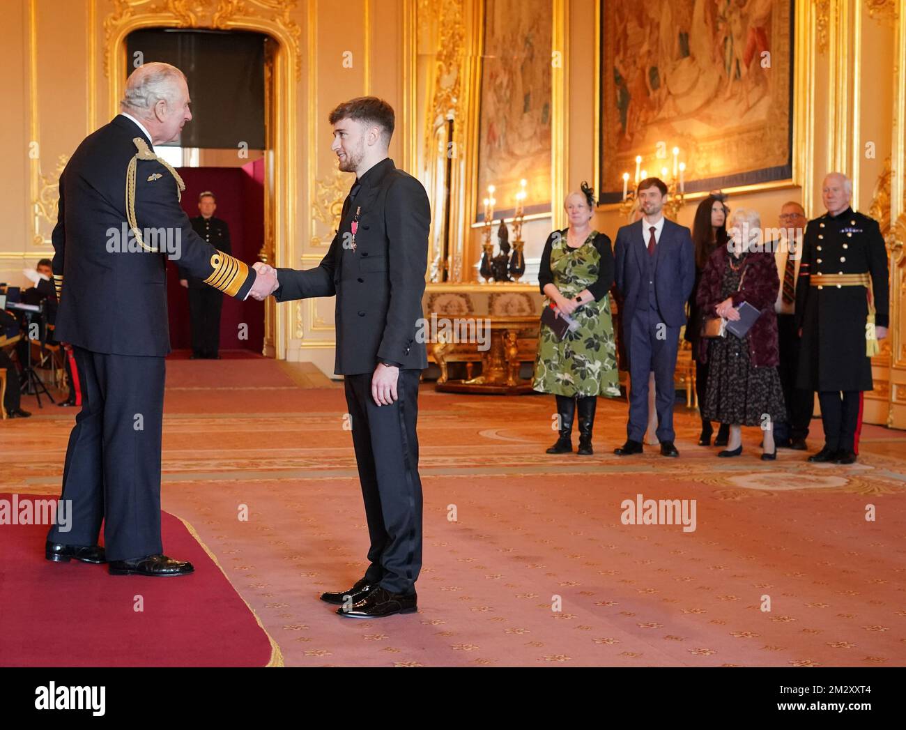 Mr. Matthew Lee, from London, is made a Member of the Order of the ...