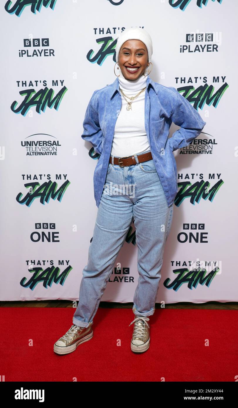 Ola Labib attends the That's My Jam photo call at the Electric Cinema ...