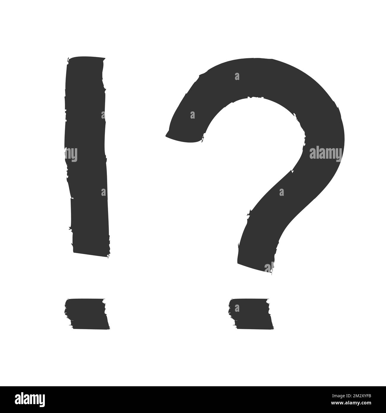 exclamation point and question mark vector eps 10 Stock Vector Image ...