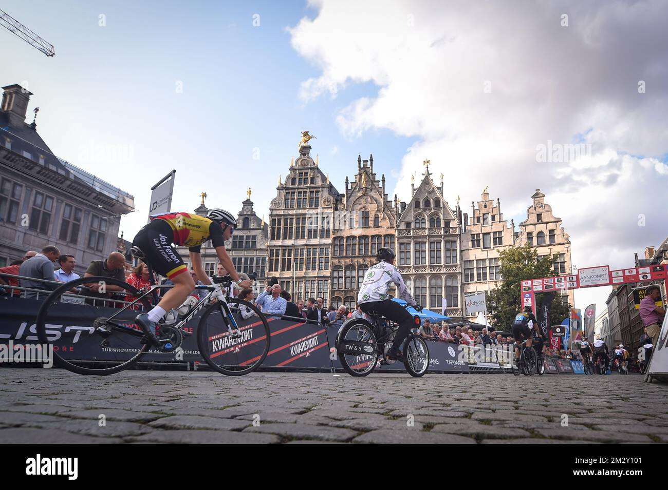 Na tour derny criterium antwerp cycling race hi-res stock photography ...