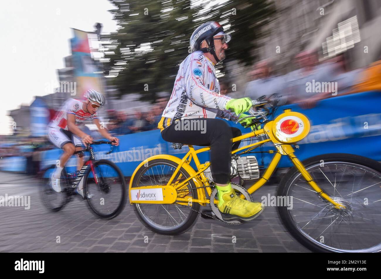 Na tour derny criterium antwerp cycling race hi-res stock photography ...