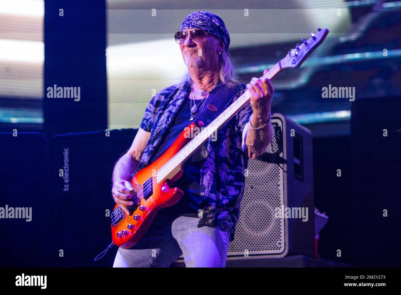 Roger Glover (bass player Stock Photo - Alamy