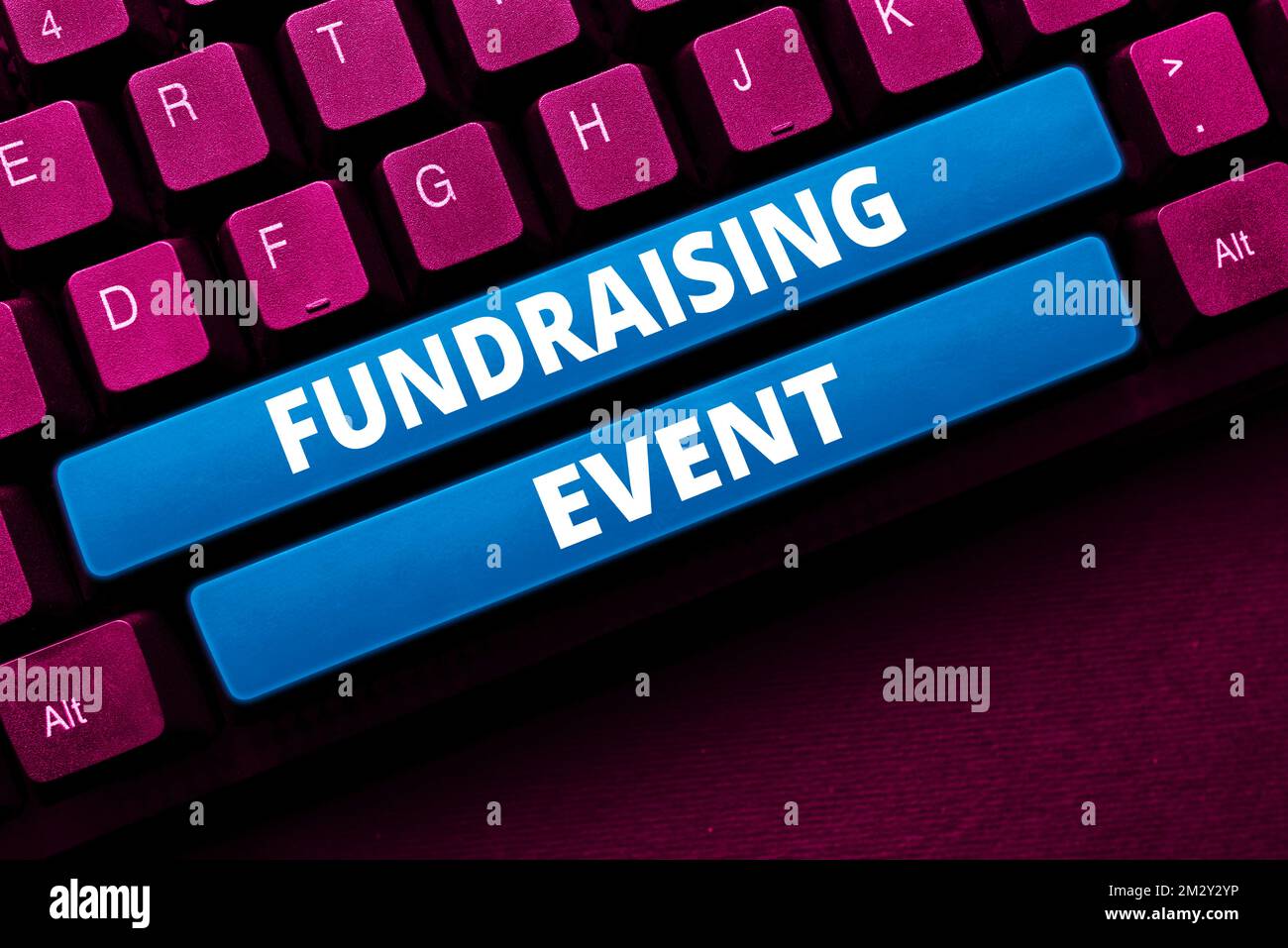Text sign showing Fundraising Event. Business overview campaign whose ...