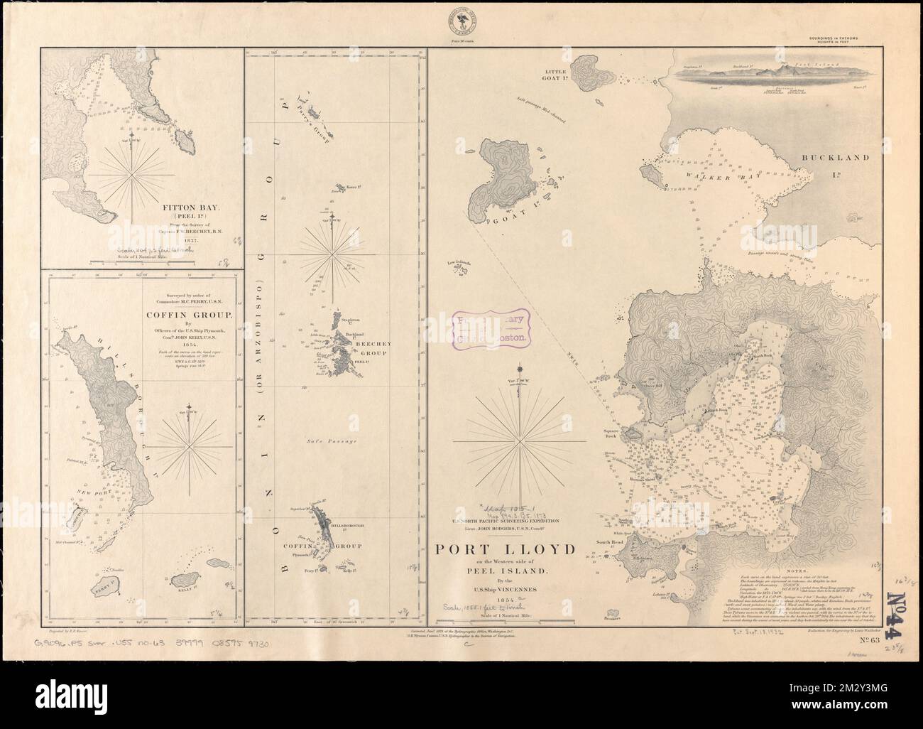 Carte Des îles Bonin