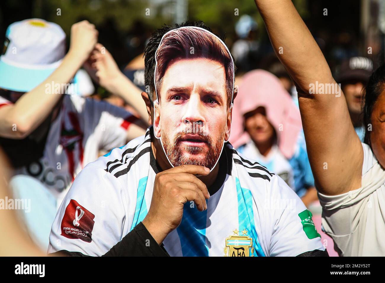 Lionel messi mask hi-res stock photography and images - Alamy